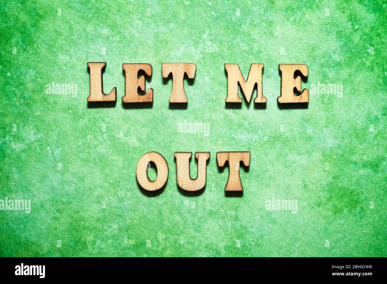 Let me out hi-res stock photography and images - Alamy