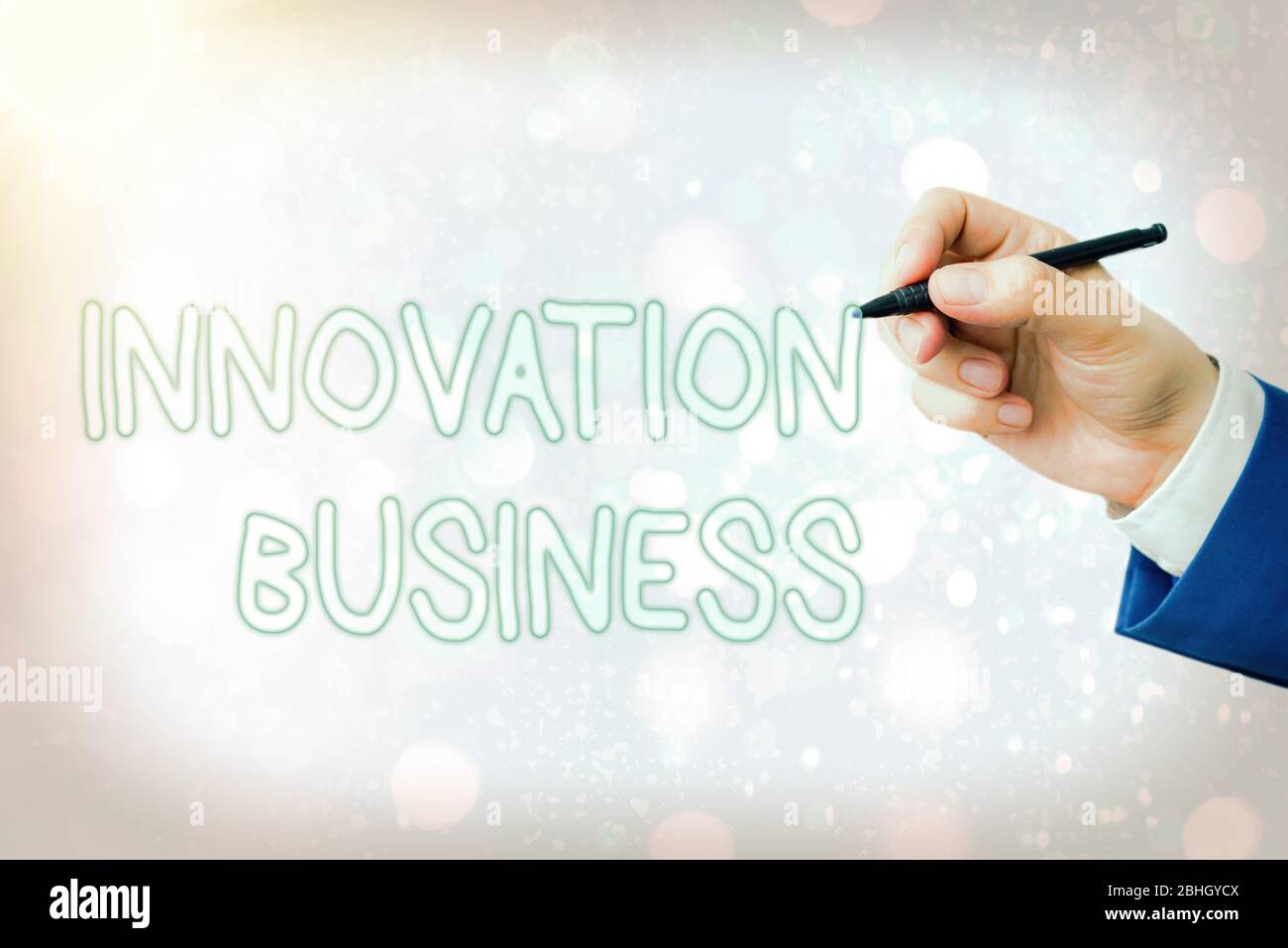 Conceptual hand writing showing Innovation Business. Concept meaning ...