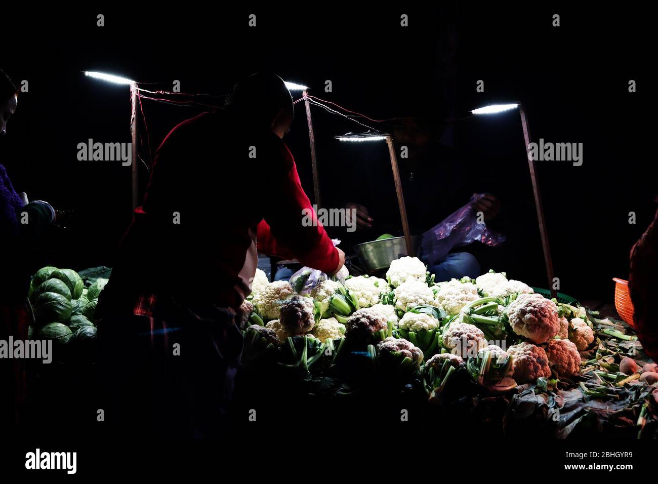Indian vegetable market hi-res stock photography and images - Alamy
