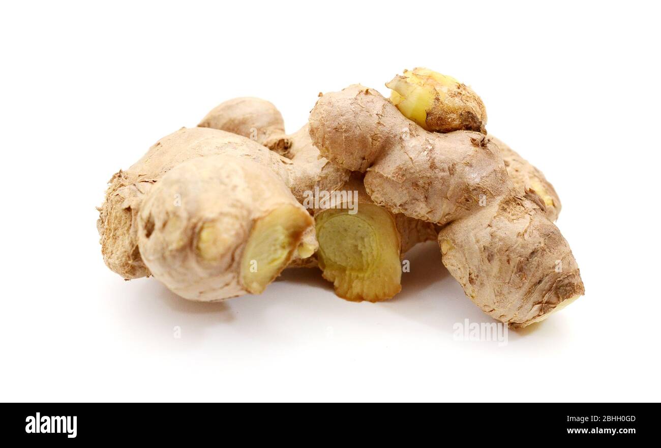 Powdered ginger white background hi-res stock photography and images ...