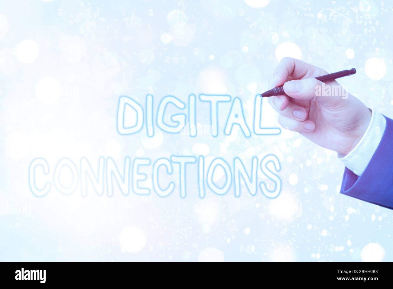 Conceptual hand writing showing Digital Connections. Concept meaning ... Conceptual hand writing showing Digital Connections. Concept meaning ...