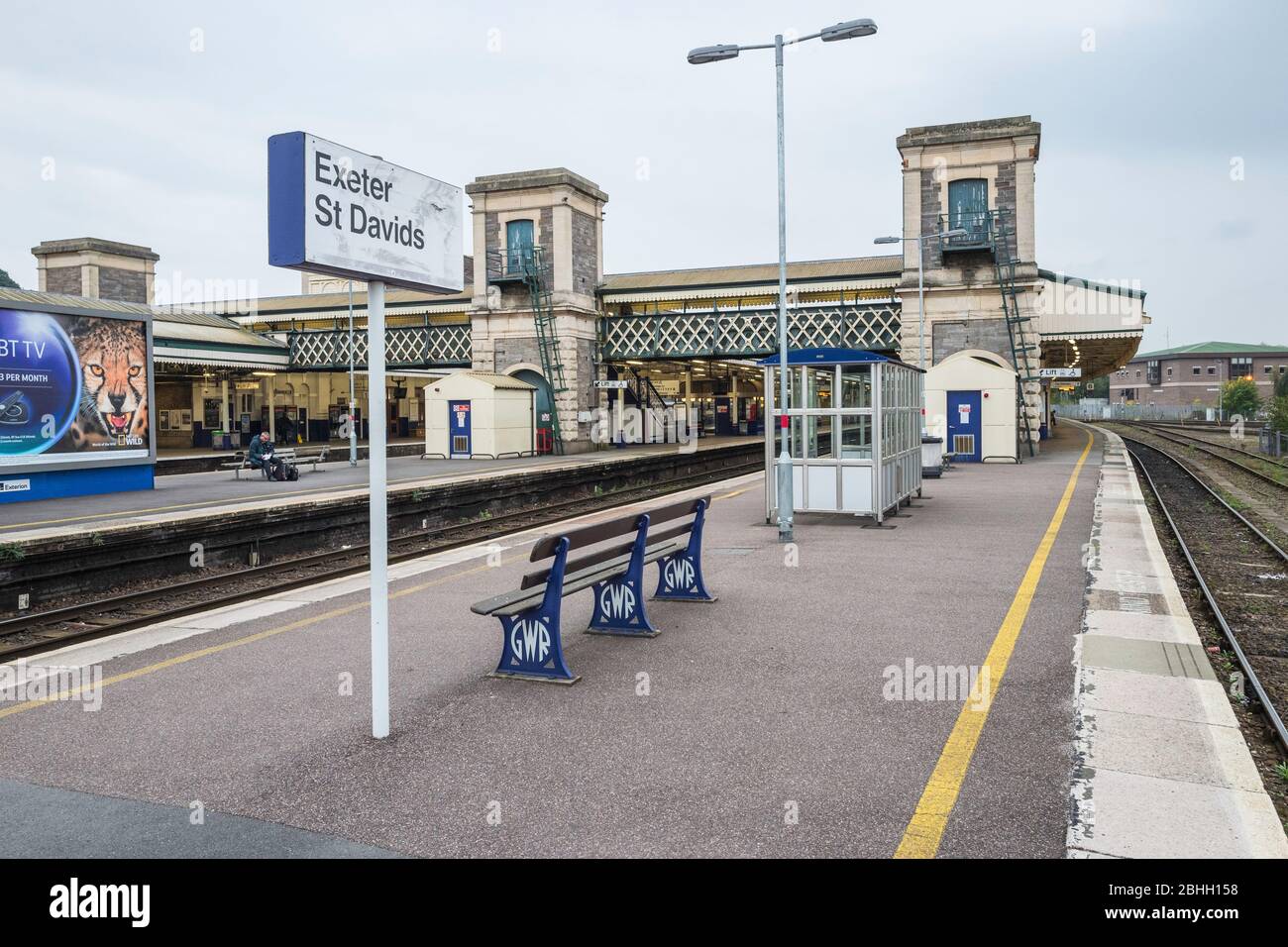 Exeter St David's railway station is the principal station servicing ...