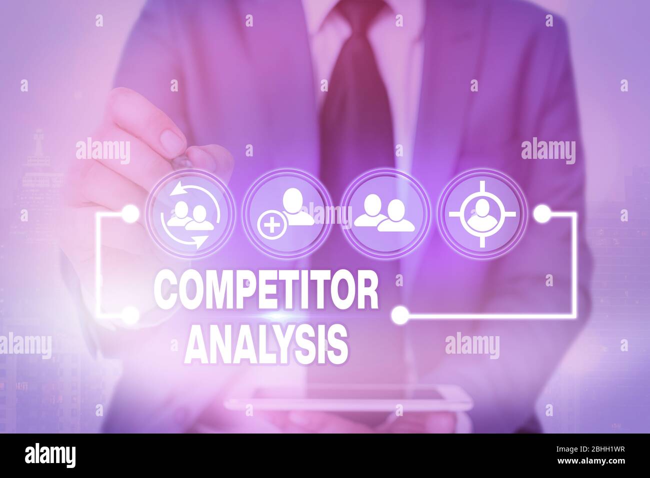 Handwriting text writing Competitor Analysis. Conceptual photo ...