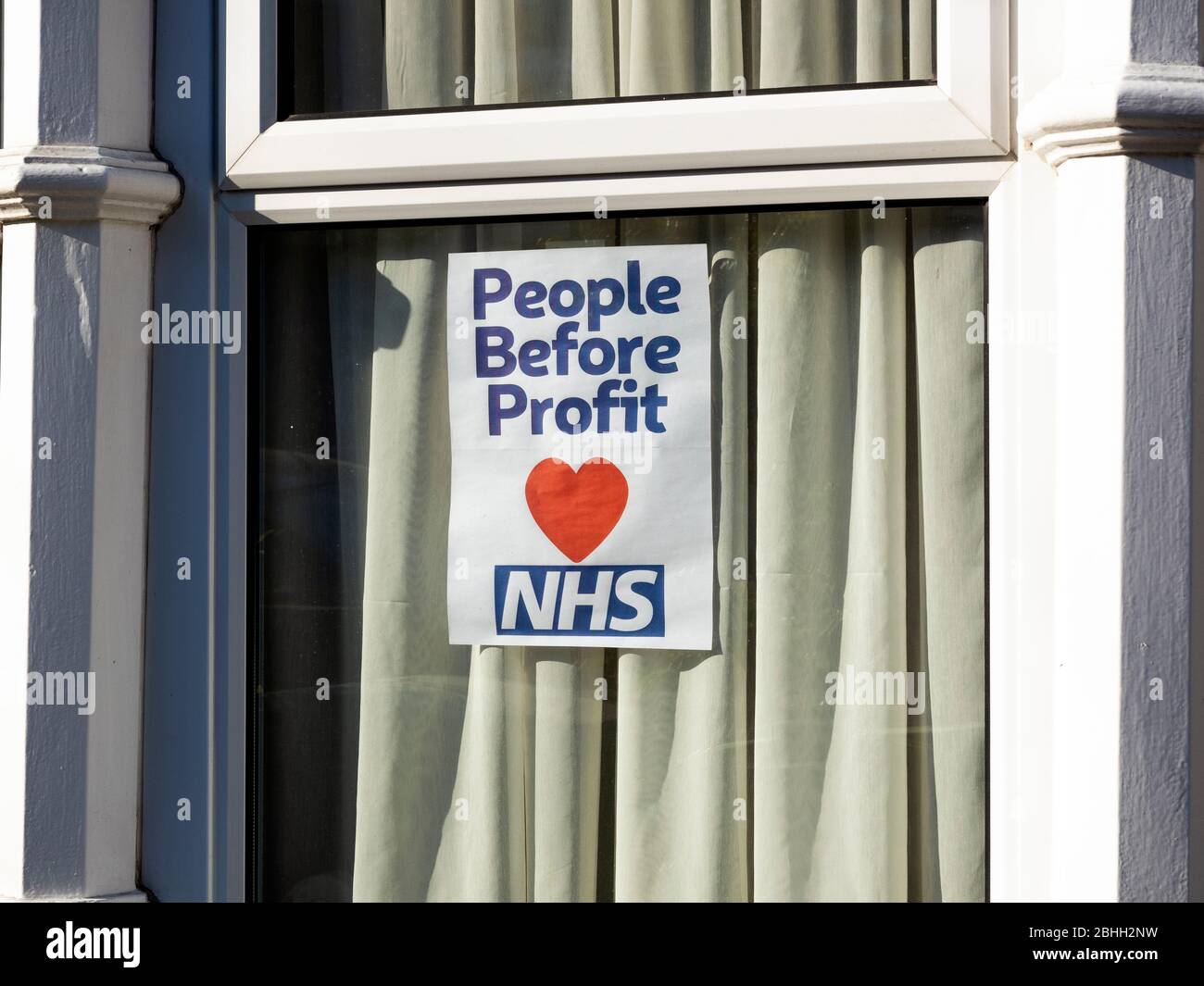 Thank you nhs sign signs hi-res stock photography and images - Alamy