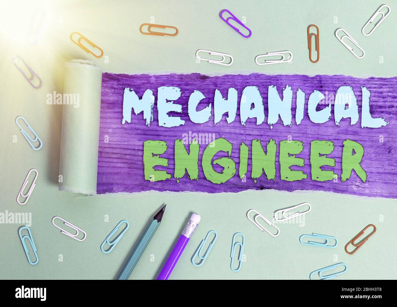 Handwriting text writing Mechanical Engineer. Conceptual photo Applied ...