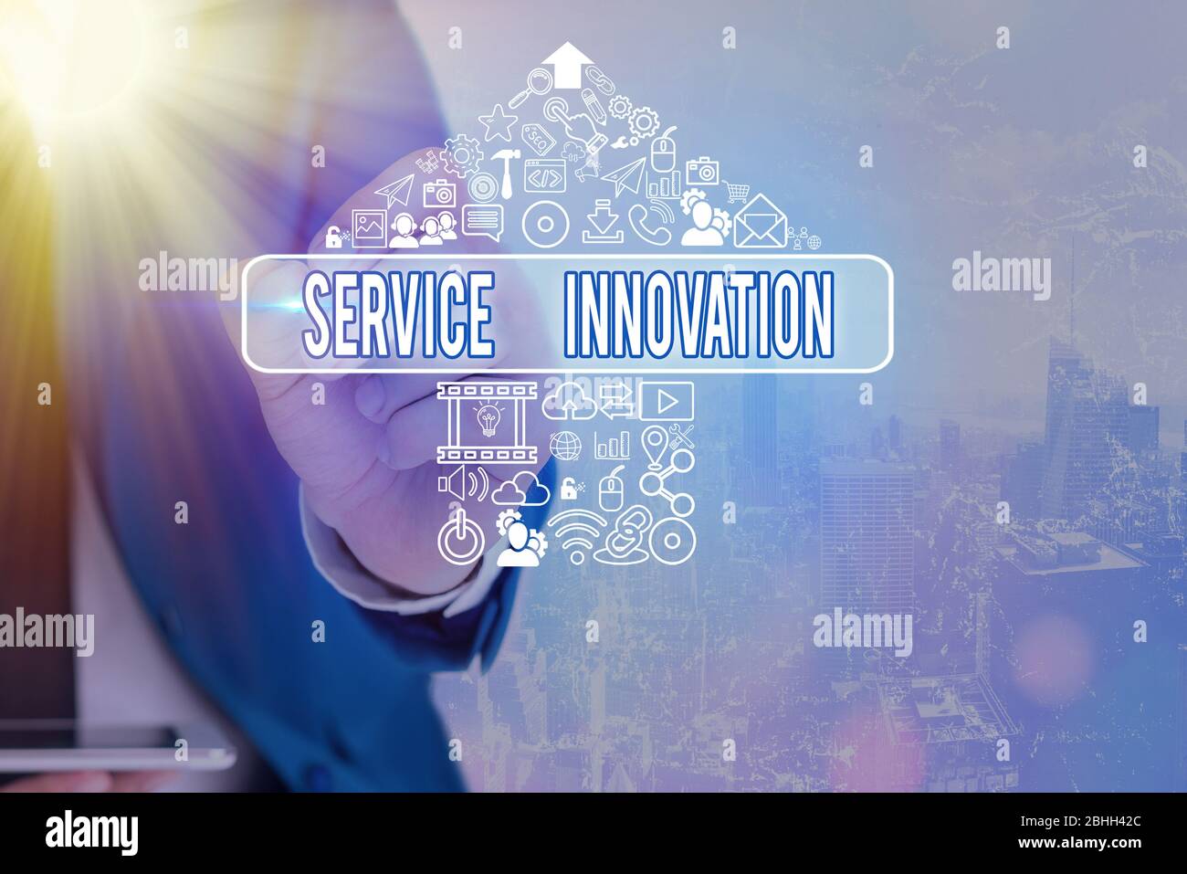 Handwriting text writing Service Innovation. Conceptual photo Improved ...