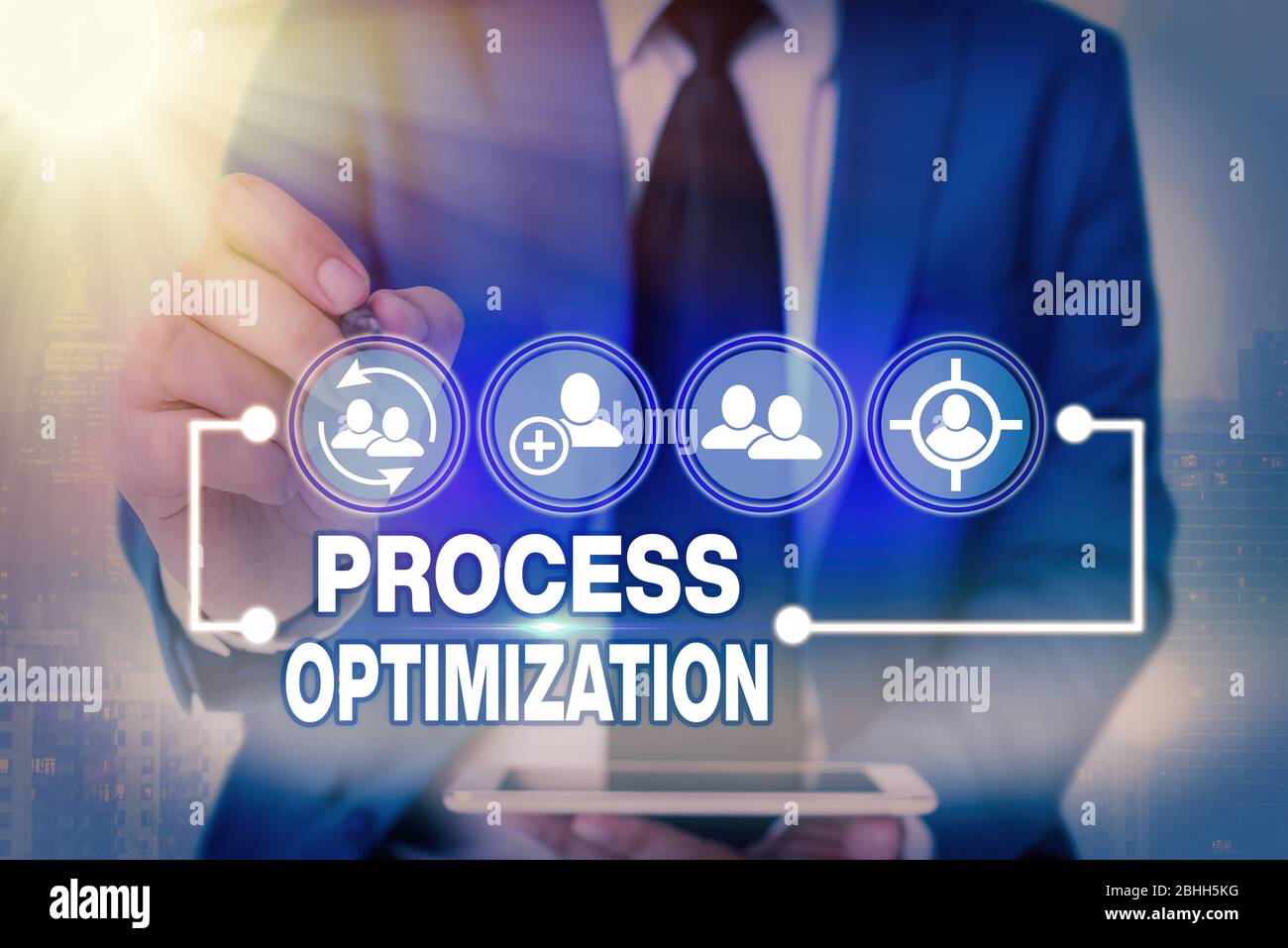 Handwriting text writing Process Optimization. Conceptual photo Improve ...