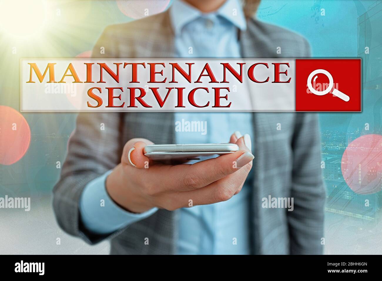 Conceptual hand writing showing Maintenance Service. Concept meaning ...