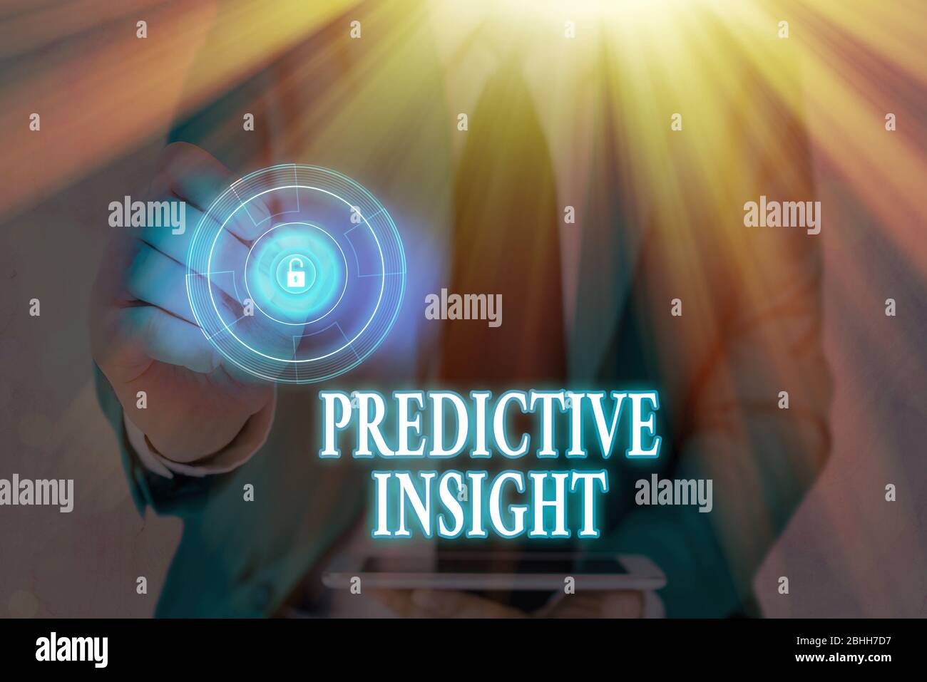 Handwriting text writing Predictive Insight. Conceptual photo Proactive ...