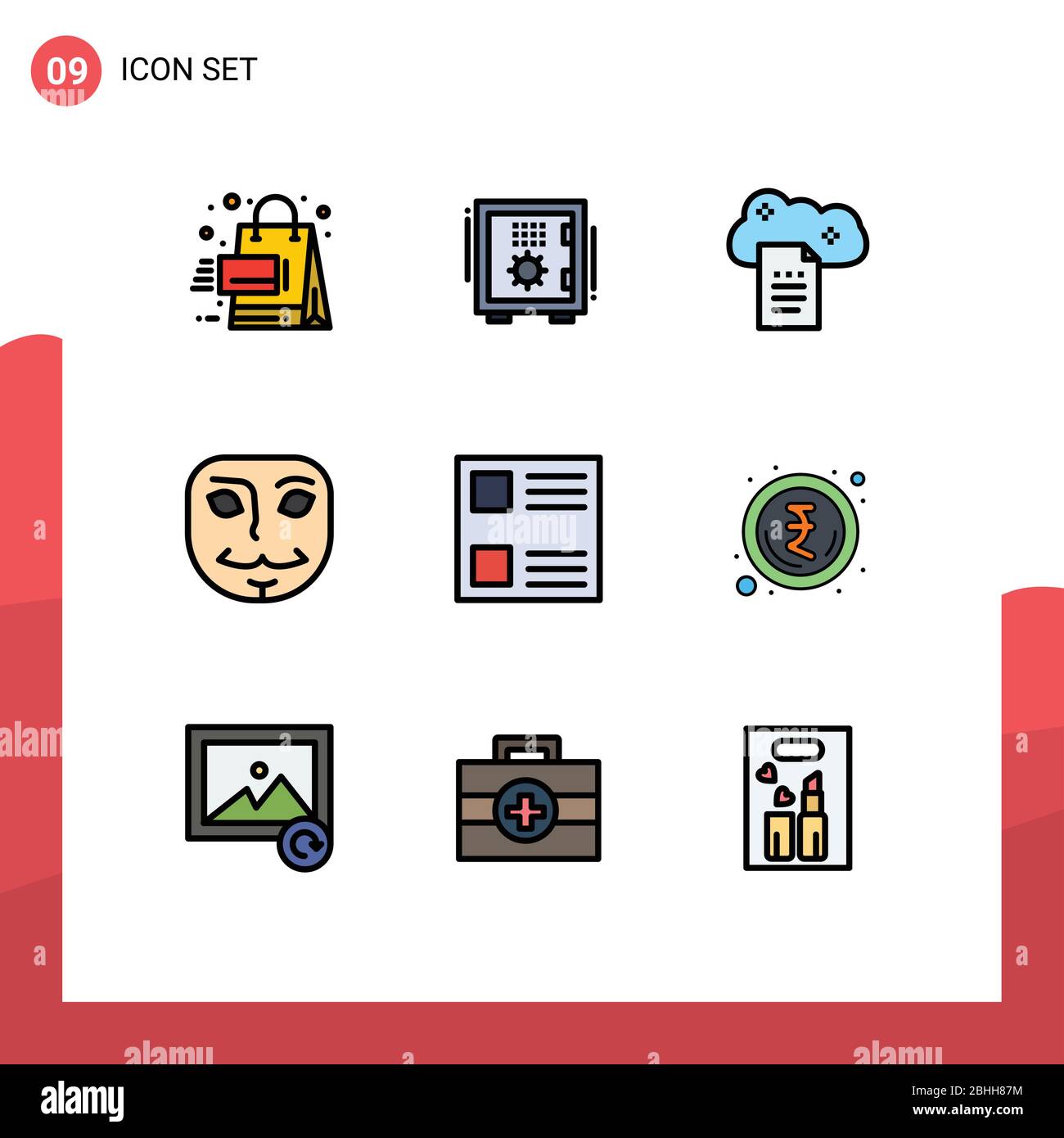 Anonymous box Stock Vector Images - Alamy