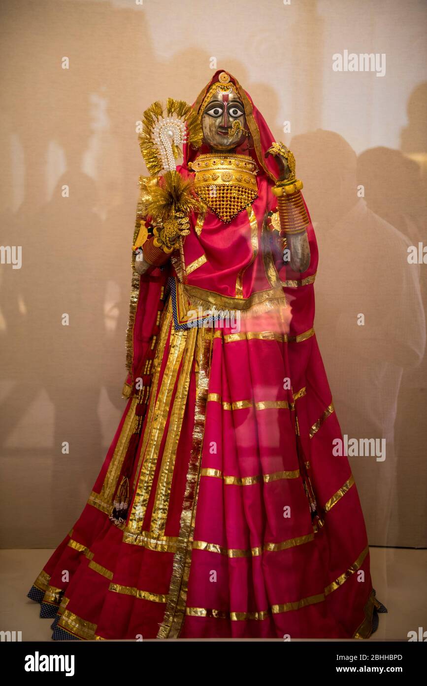 Jodhpur/ India 18 March 2019 Idol of Goddess gangaur19th century ...