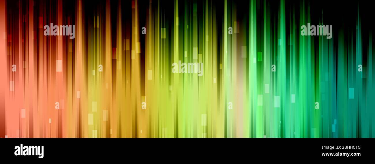 Colorful gradient abstract background. Long horizontal texture for ...