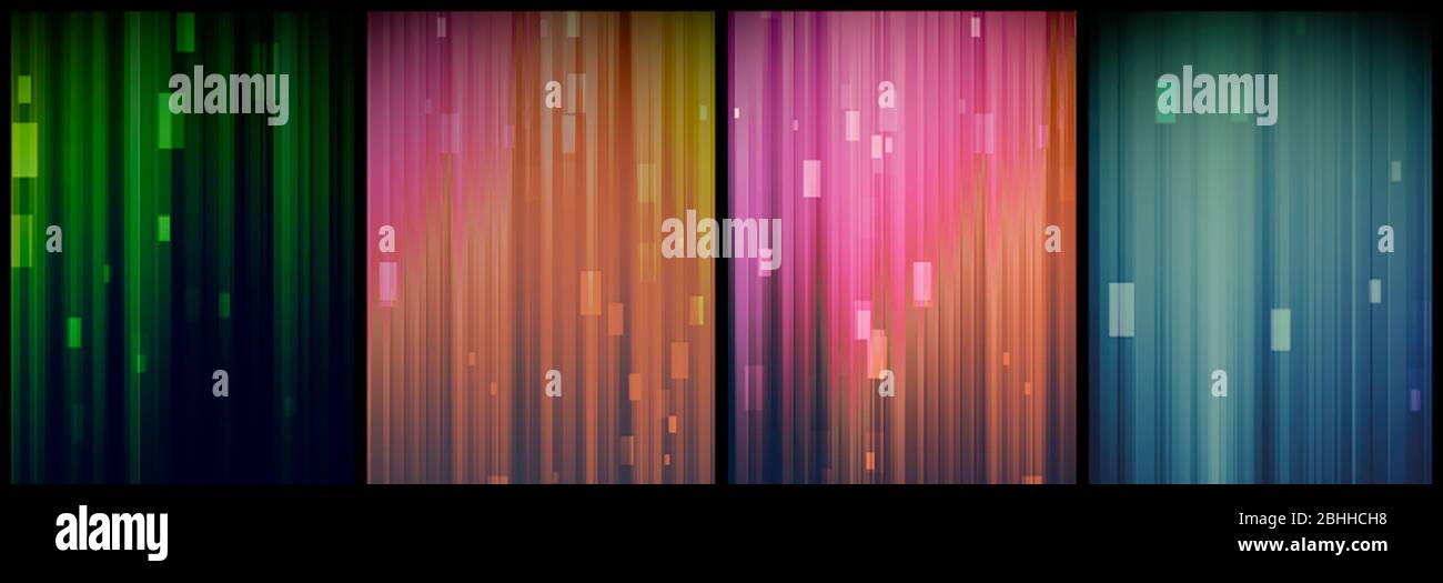 Gradient abstract background. Long horizontal texture for design Stock ...