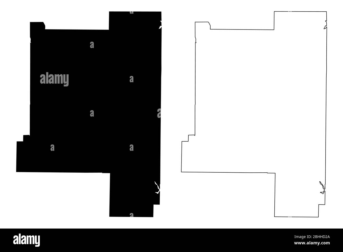 Map of lamar Stock Vector Images - Alamy