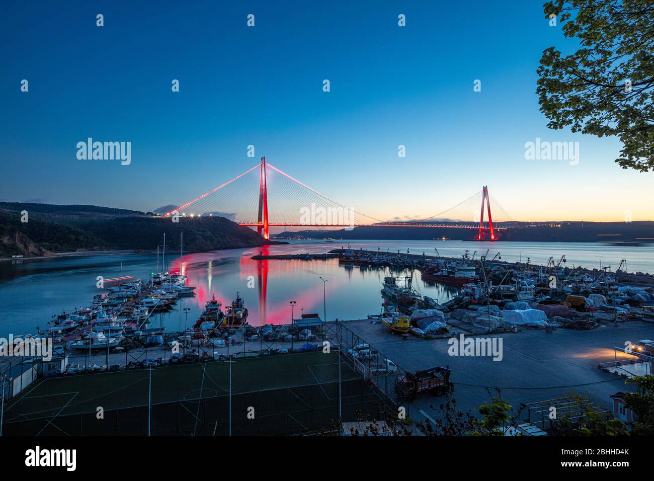 Yavuz Sultan Selim Bridge in Istanbul, Turkey. 3rd Bosphorus Bridge and ...