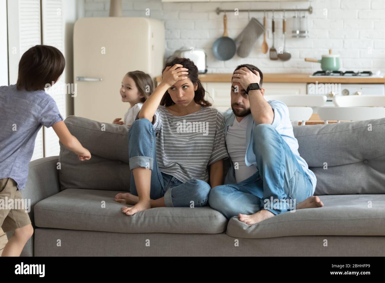 Father shouting at couple hi-res stock photography and images - Alamy