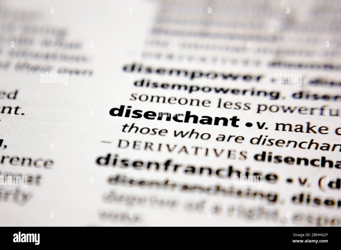 Disenchant hi-res stock photography and images - Alamy
