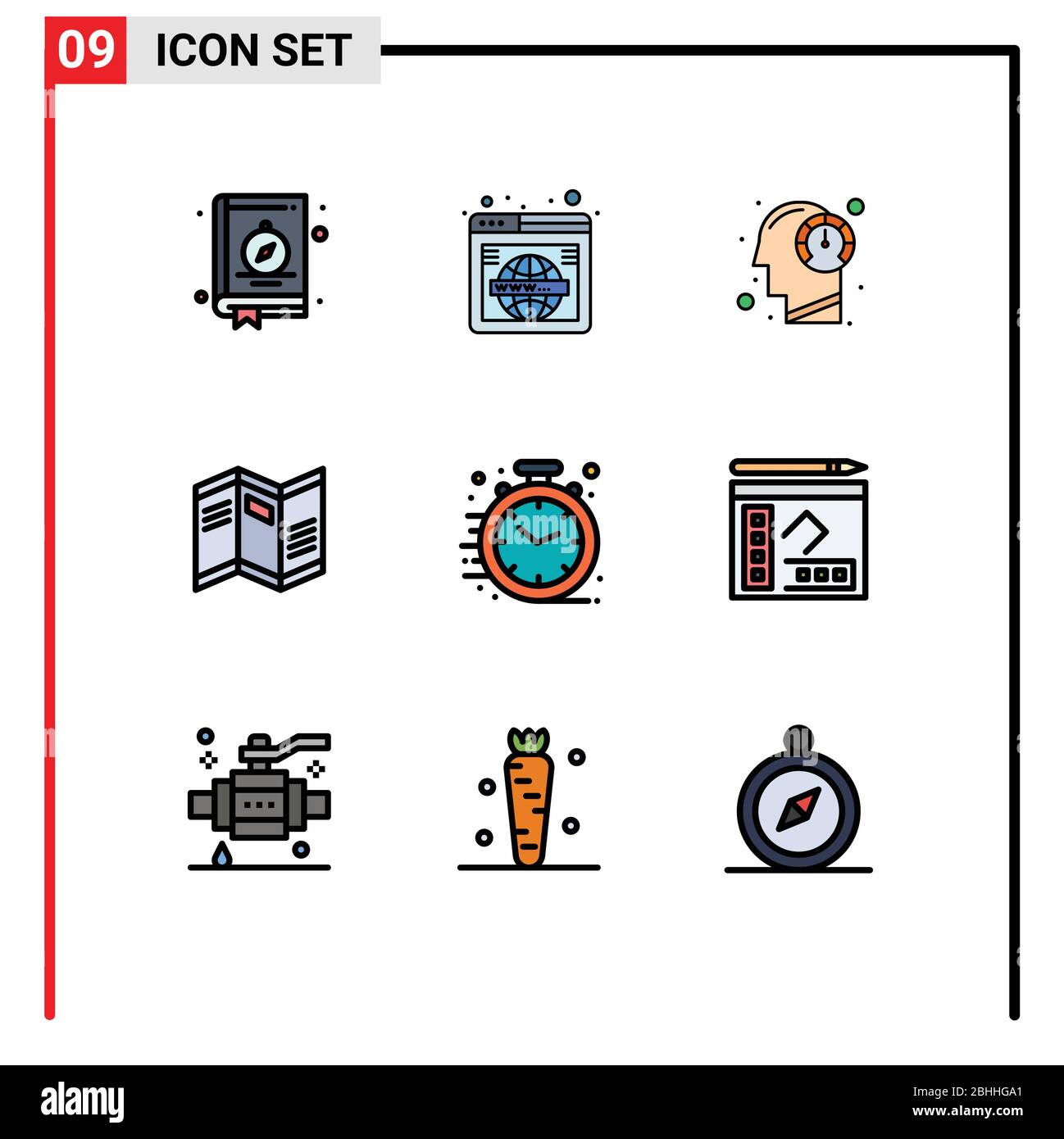 Mind map office Stock Vector Images - Alamy