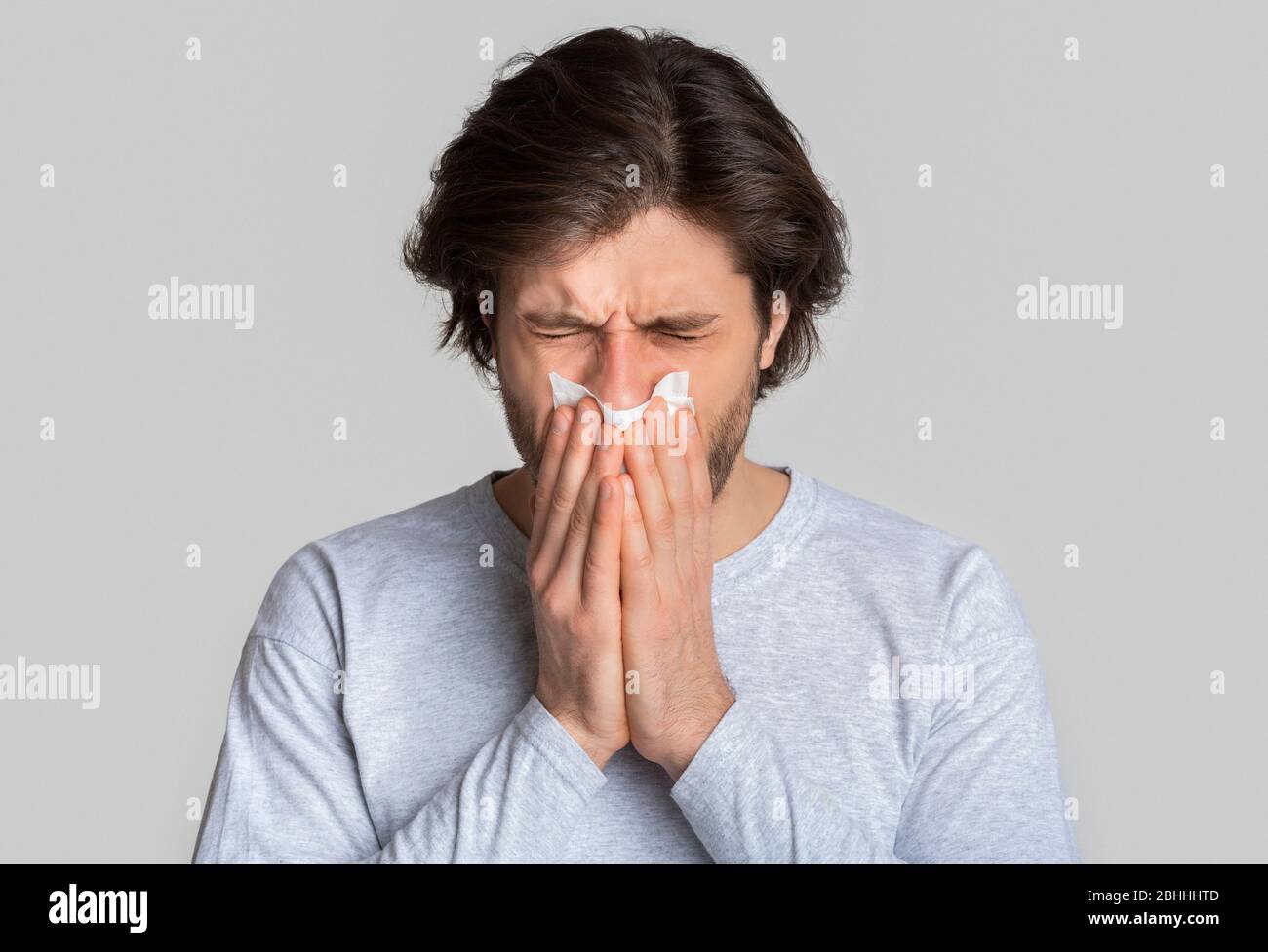 Sick man hi-res stock photography and images - Alamy