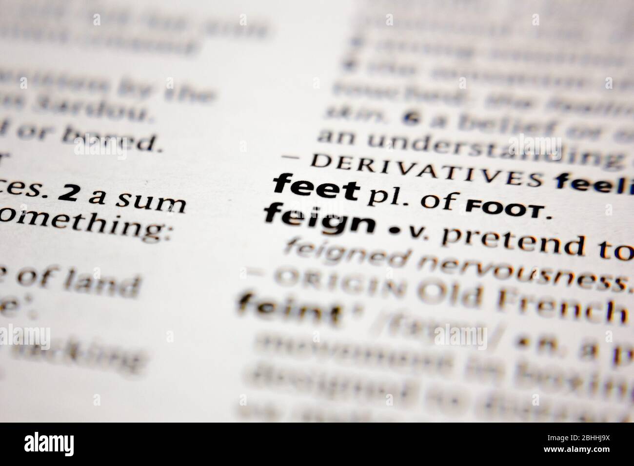 Feign hi-res stock photography and images - Alamy