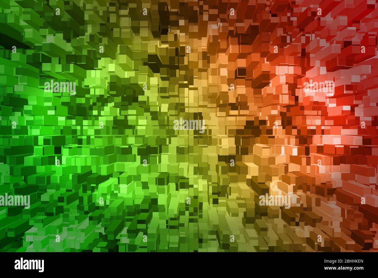 Techno red and green colors abstract background for design. Gradient ...