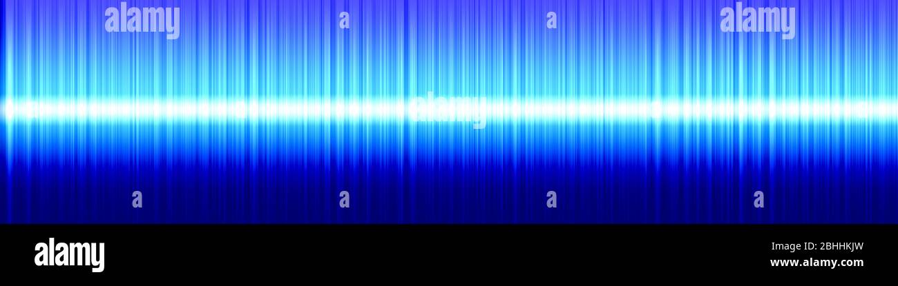 Blue and white gradient abstract background with line. Long horizontal ...