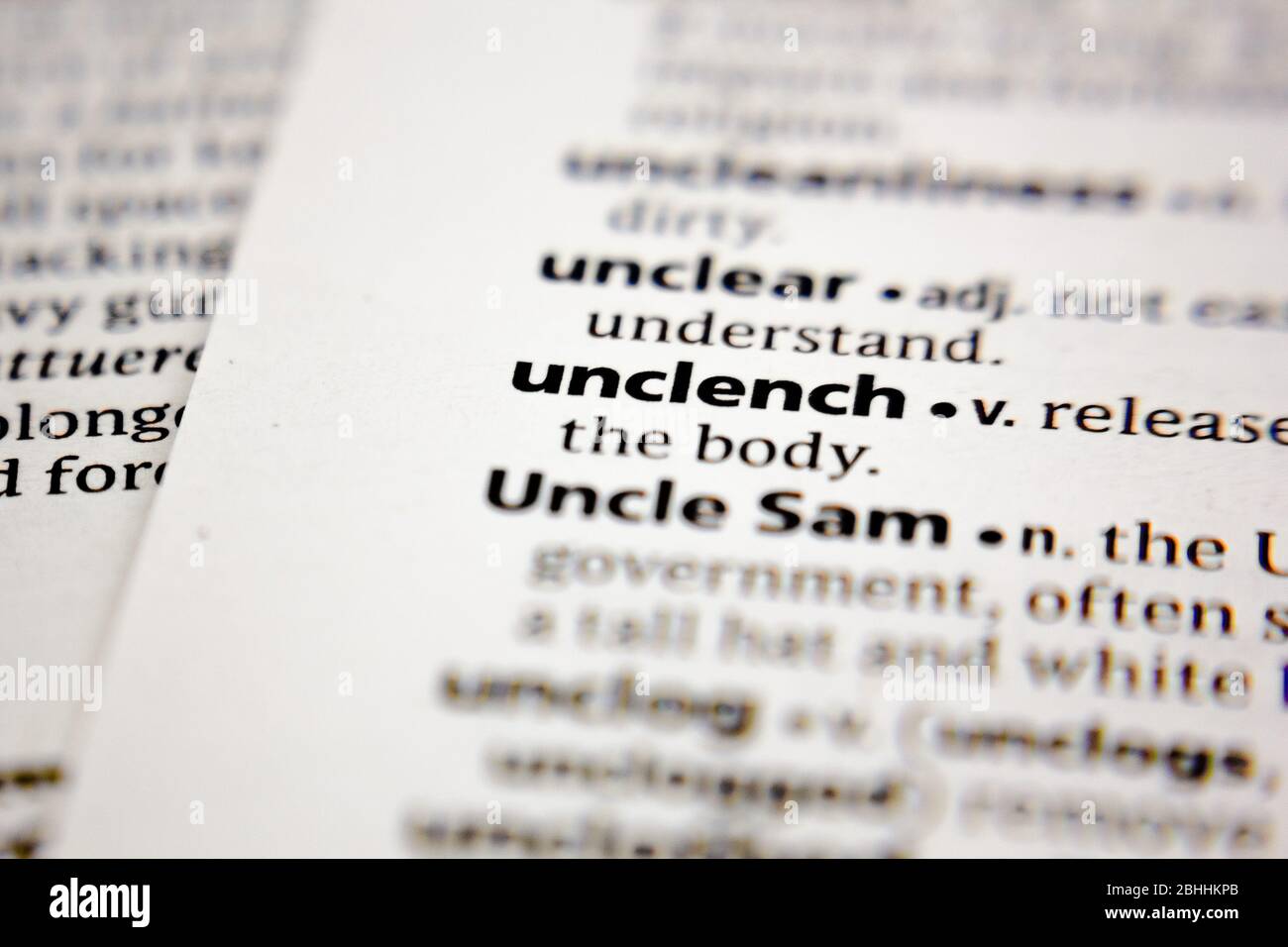 Unclench hi-res stock photography and images - Alamy