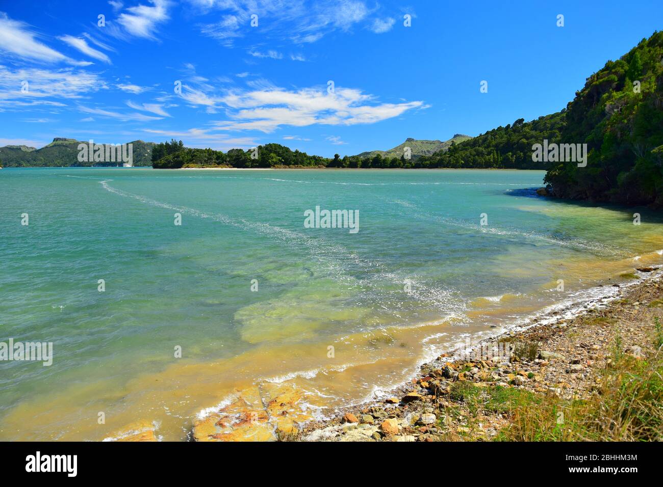 The beautiful Whanganui Inlet is a marine and wildlife reserve. New ...