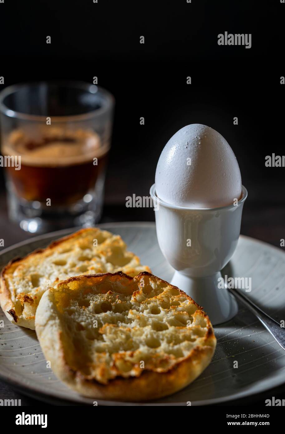 Toasted English muffin Stock Photo - Alamy