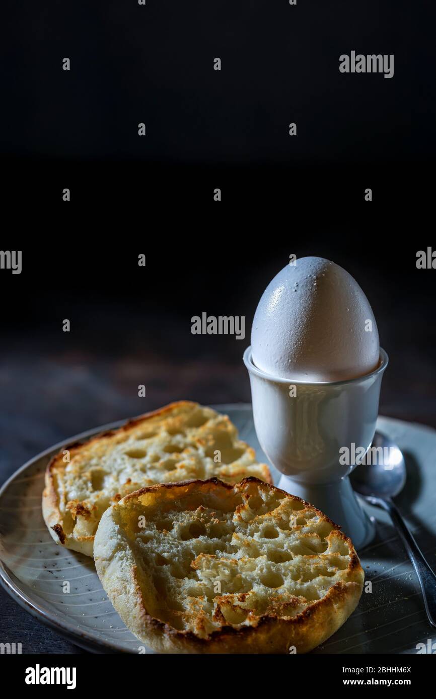 Toasted English muffin Stock Photo - Alamy