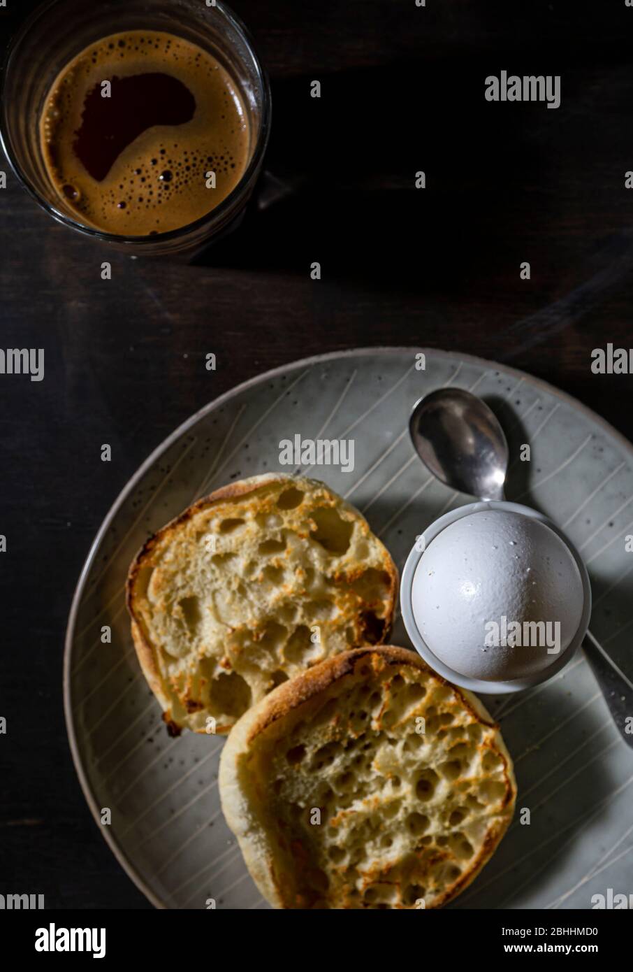 Toasted English muffin Stock Photo - Alamy