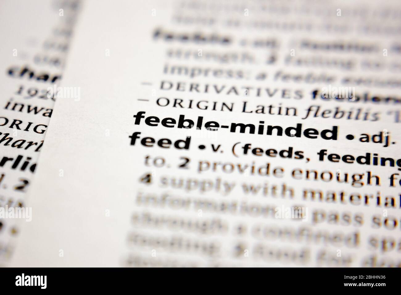 Feeble minded hi-res stock photography and images - Alamy