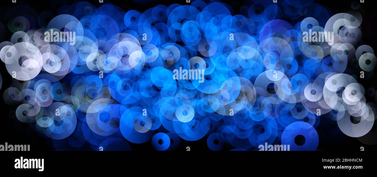 Fantastic circle panorama background design illustration Stock Photo ...