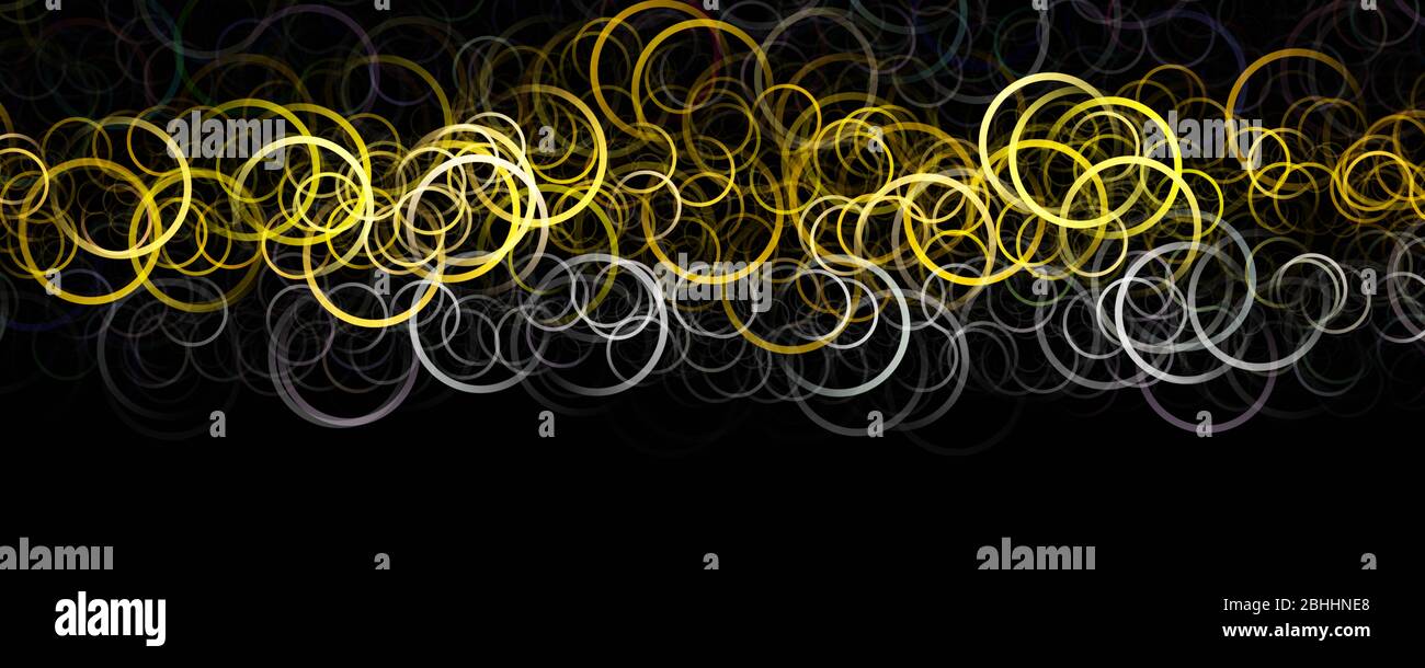 Fantastic circle panorama background design illustration Stock Photo ...