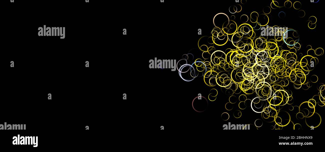 Fantastic circle panorama background design illustration Stock Photo ...