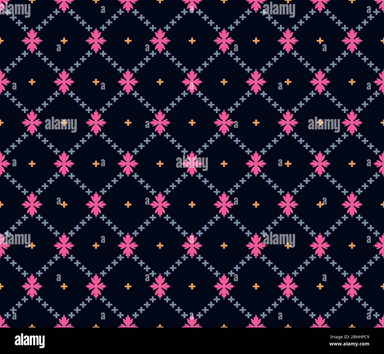 seamless dark geometric pattern Stock Photo - Alamy