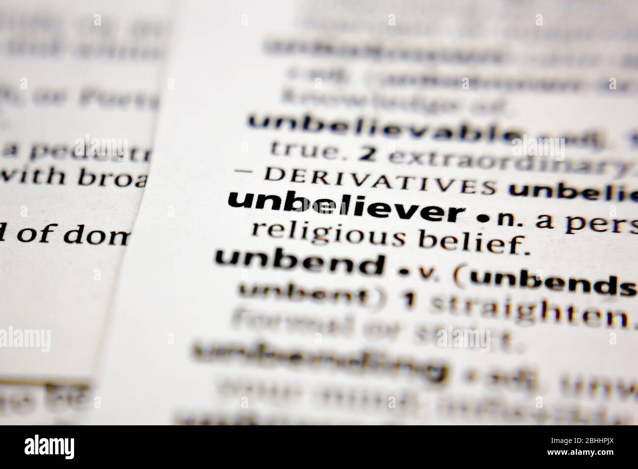 Unbeliever hi-res stock photography and images - Alamy