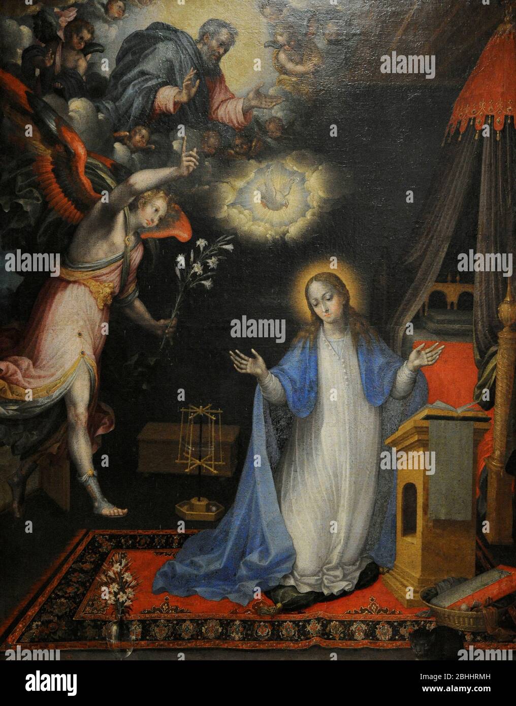 Archangel gabriel art 1st century hi-res stock photography and images ...