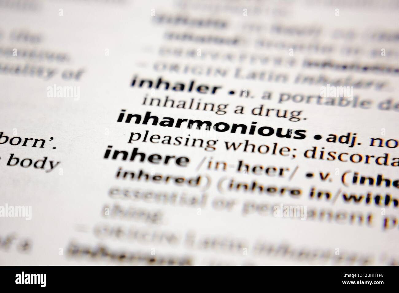 Inharmonious hi-res stock photography and images - Alamy