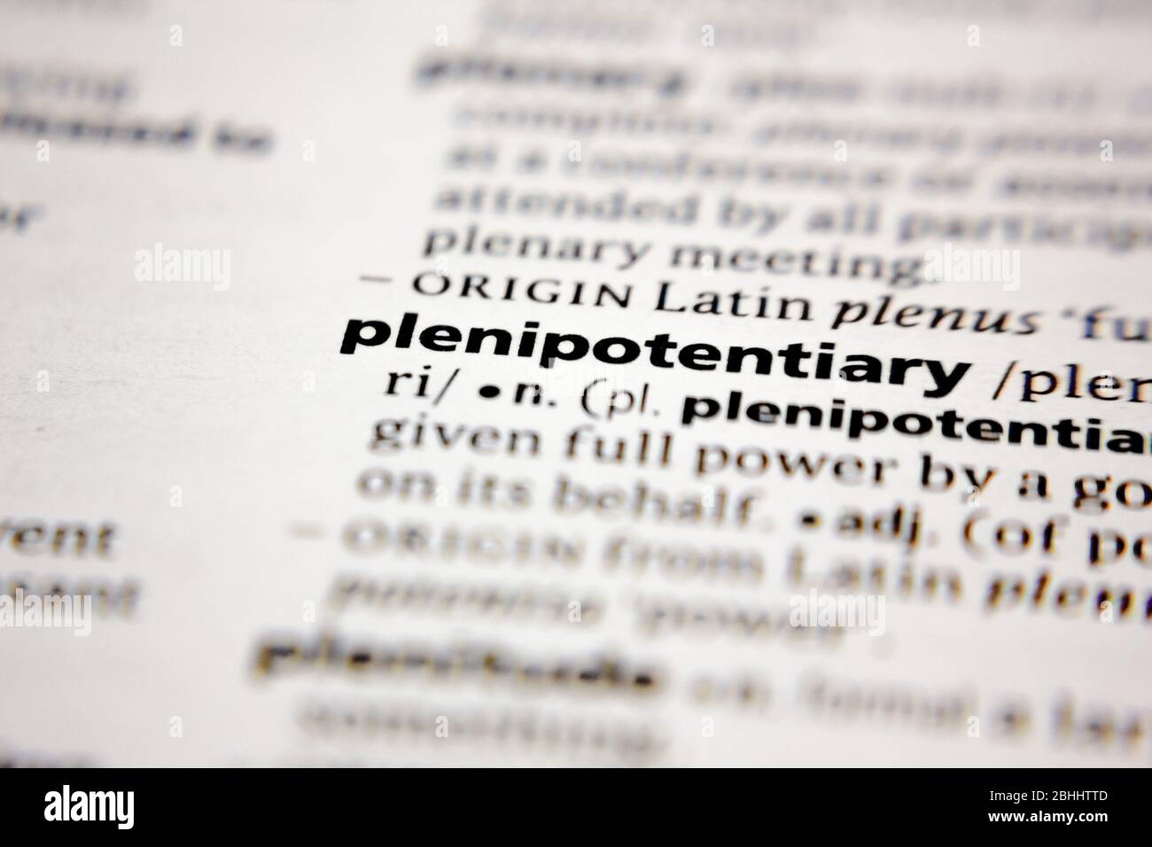 Plenipotentiary High Resolution Stock Photography and Images - Alamy