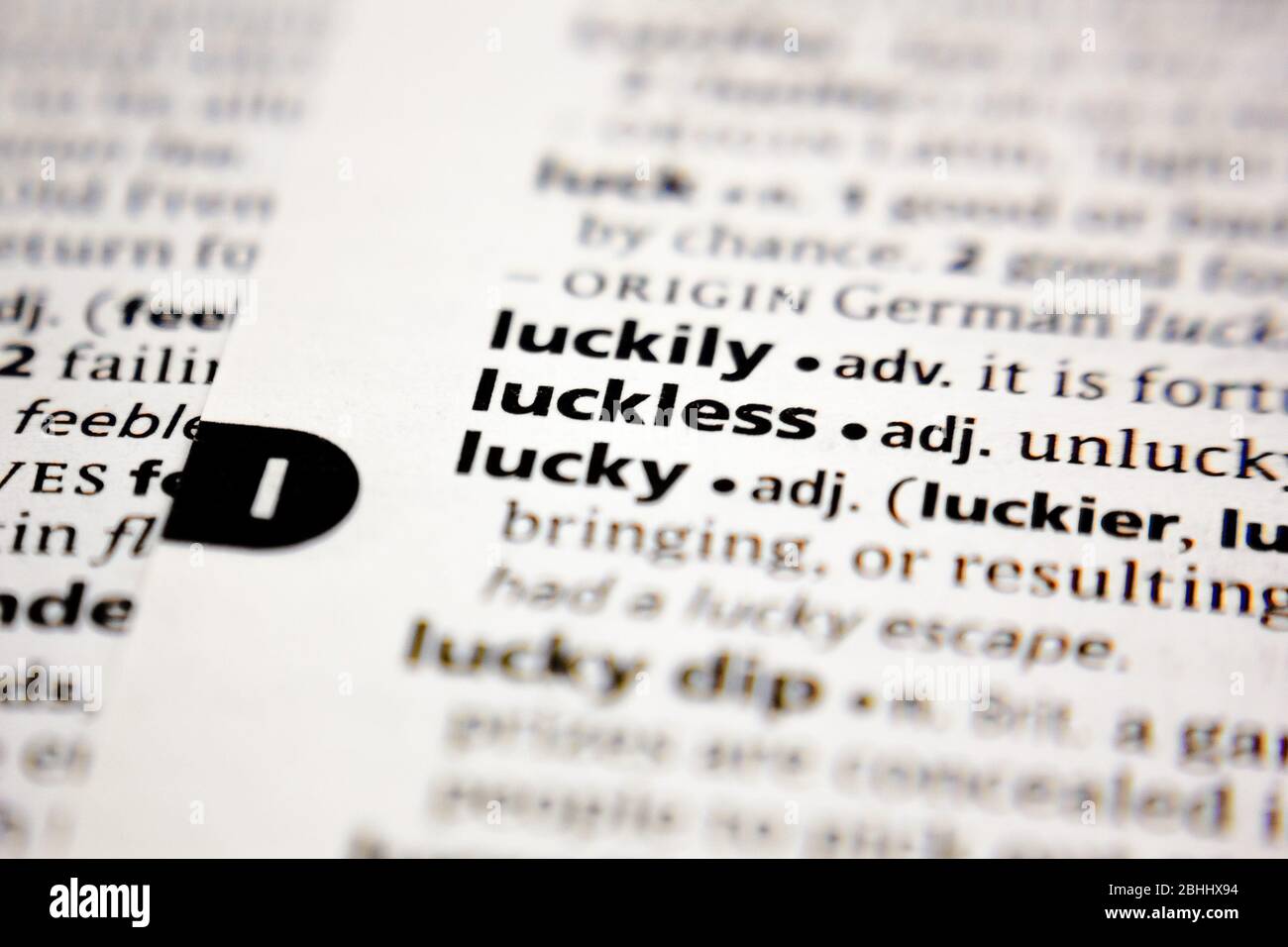 Luckless hi-res stock photography and images - Alamy