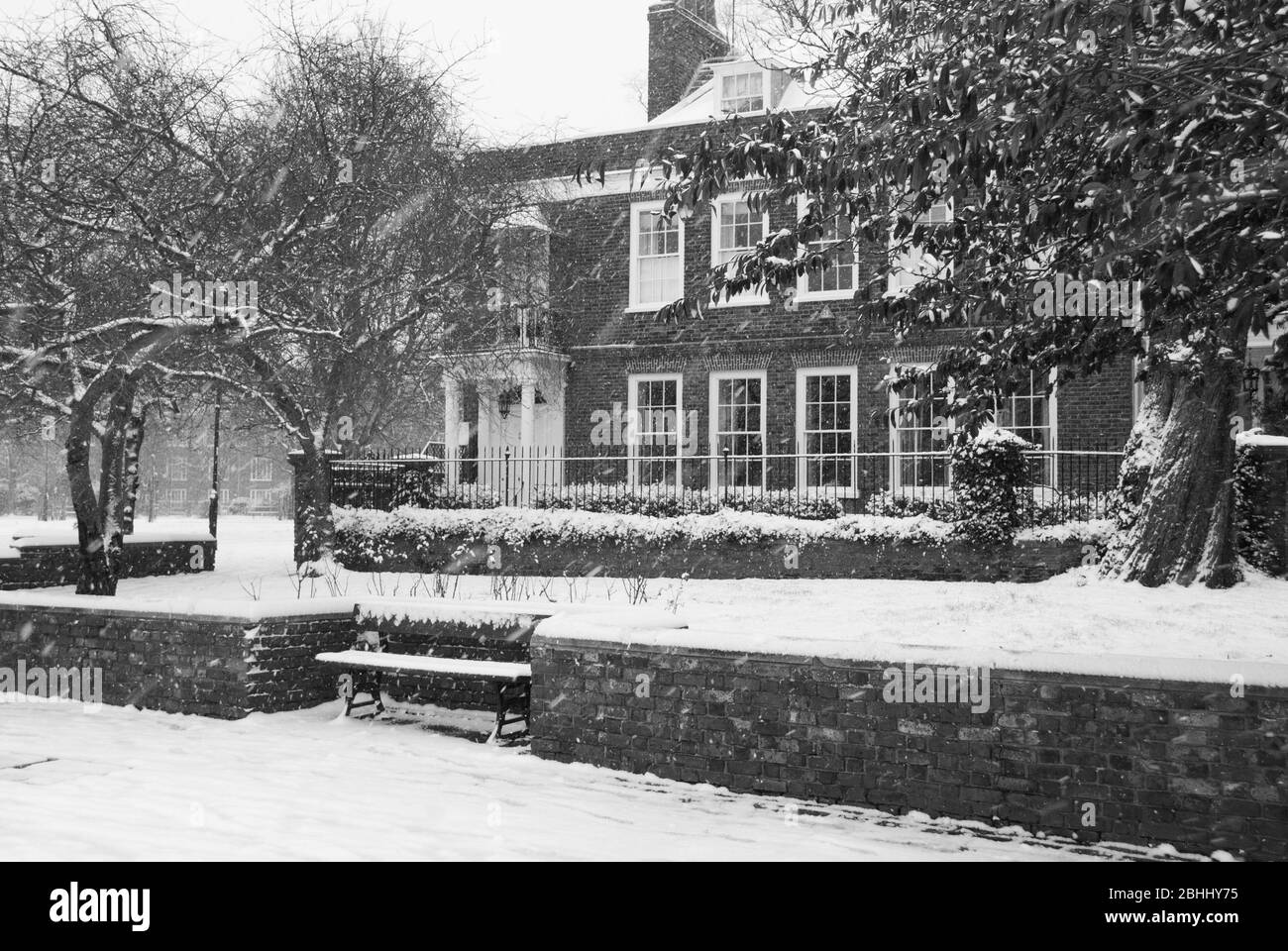 Lower park lodge Black and White Stock Photos & Images - Alamy