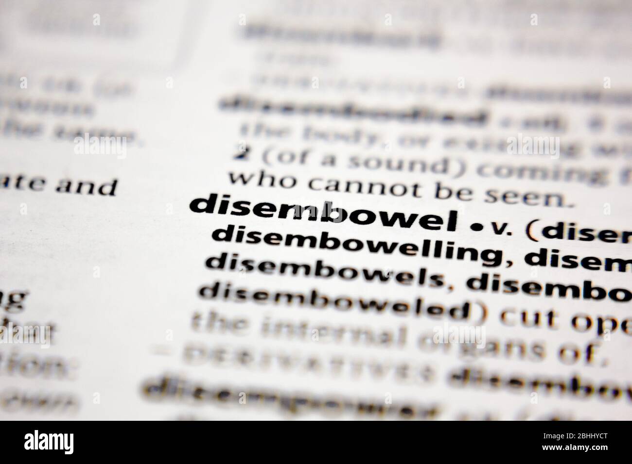 Disembowel hi-res stock photography and images - Alamy