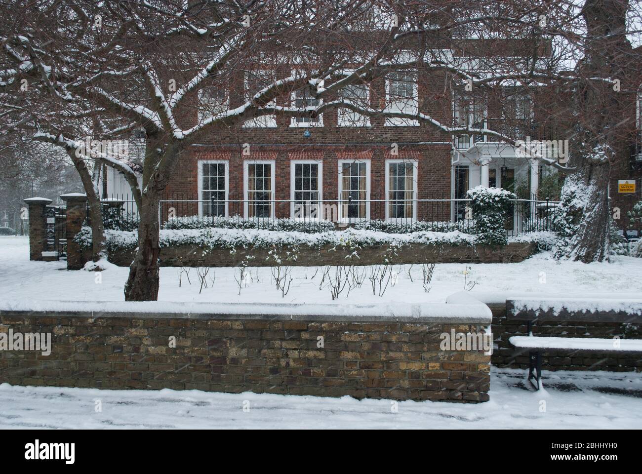 Snow Riverside River House Westcott Lodge, 22 Lower Mall, Hammersmith ...