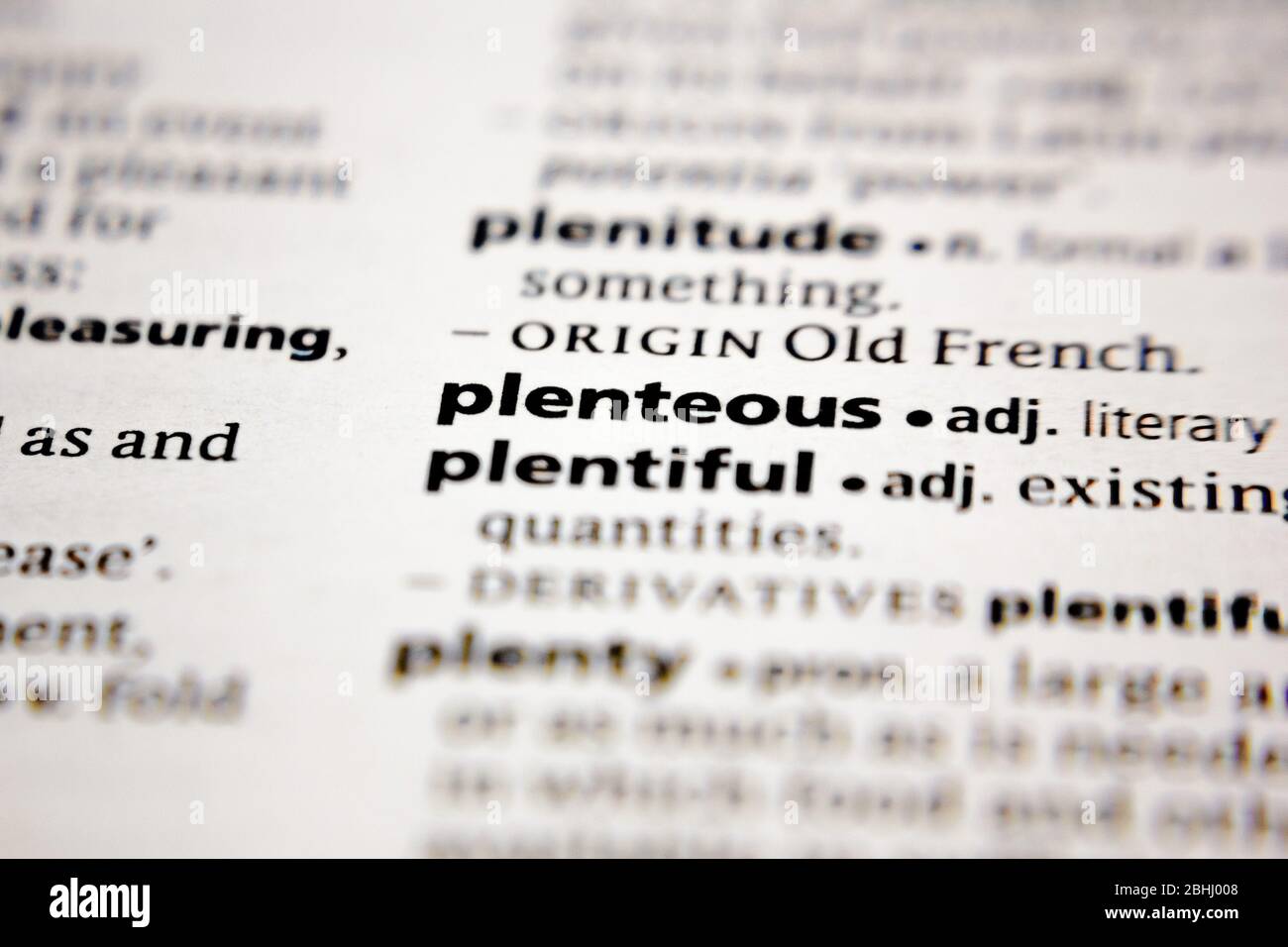 Plenteous hi-res stock photography and images - Alamy