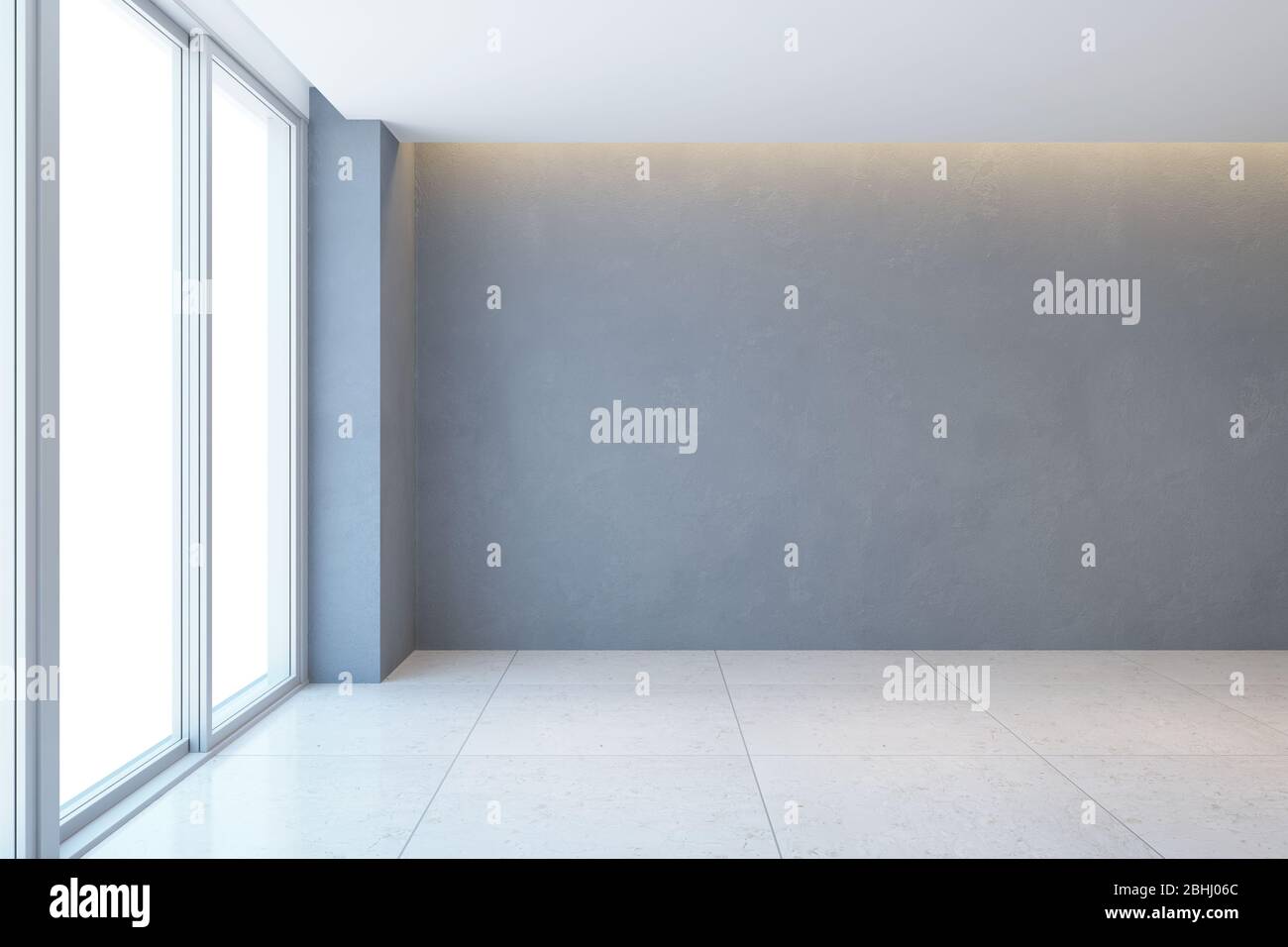 empty room with window Stock Photo - Alamy