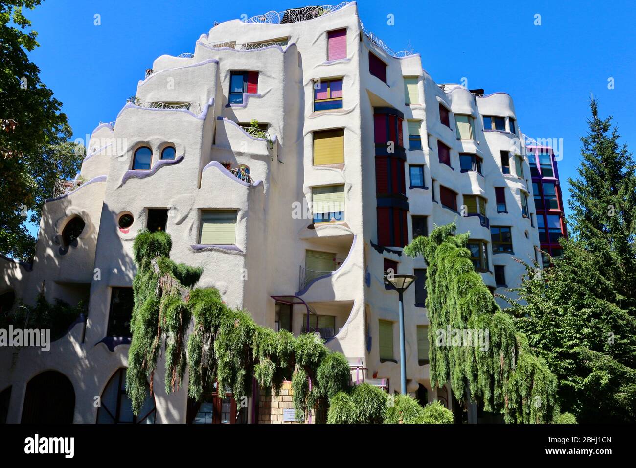Schtroumph Buildings, Geneva, Switzerland Stock Photo - Alamy