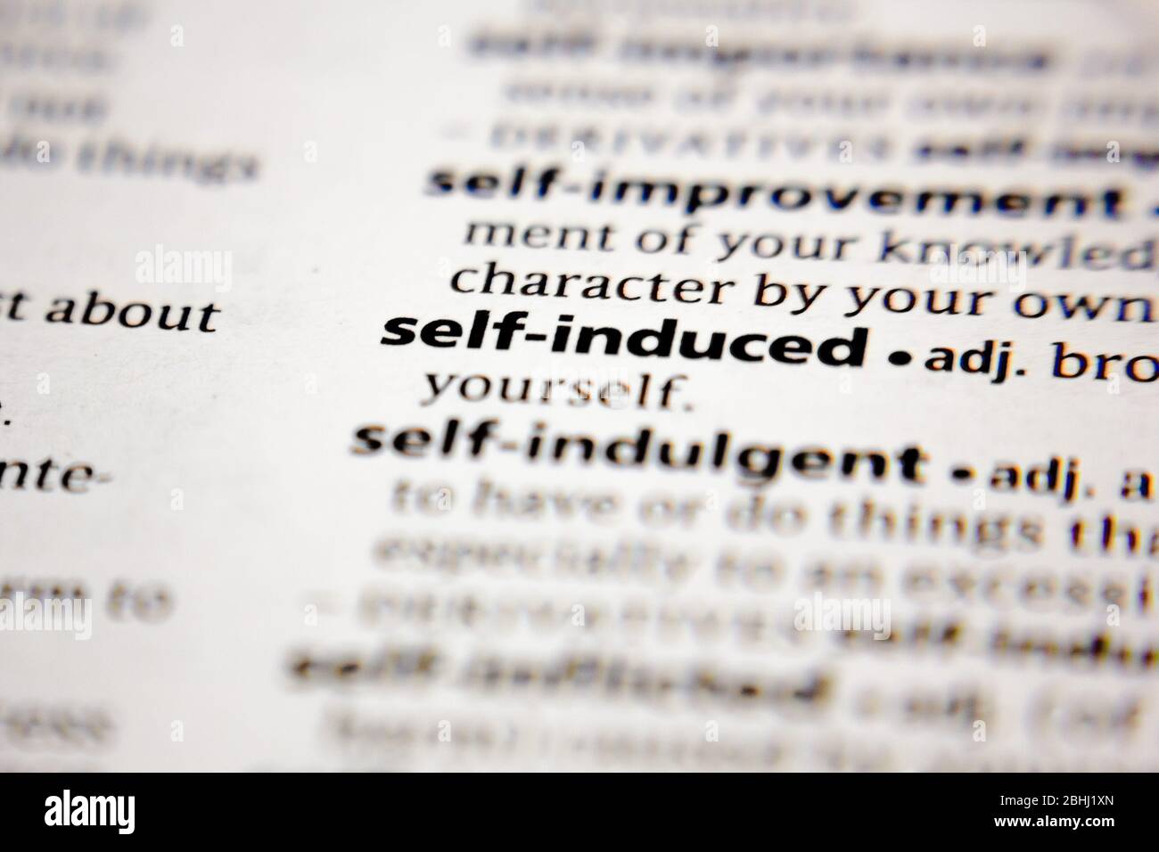 Self induced hi-res stock photography and images - Alamy