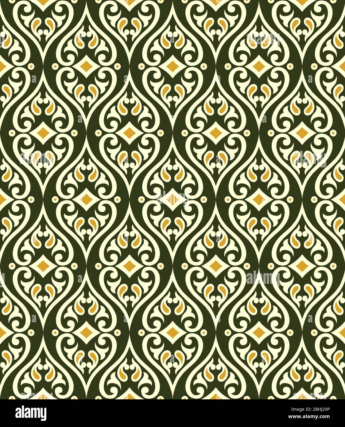 seamless traditional geometric pattern Stock Photo - Alamy