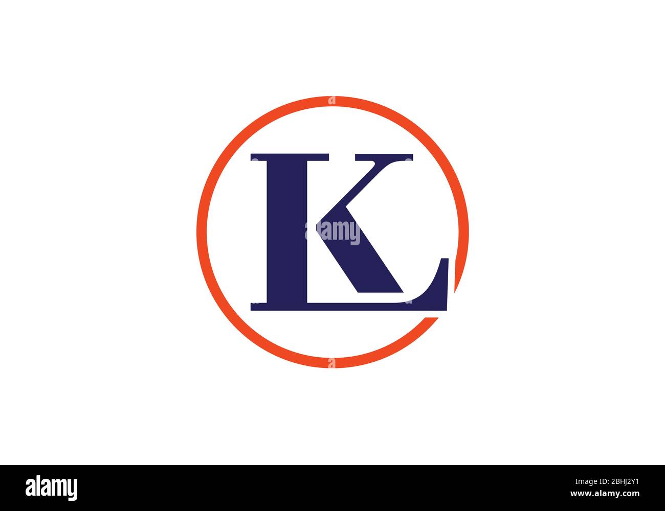 Initial Monogram Letter L K Logo Design Vector Template. LK Letter Logo ...
